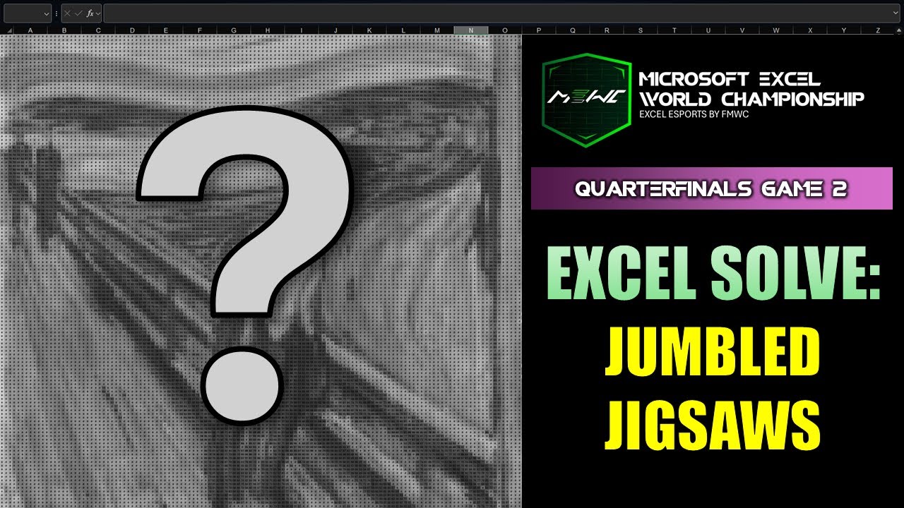 Excel Solve: Jumbled Jigsaws (Microsoft Excel World Championship 2025 ...