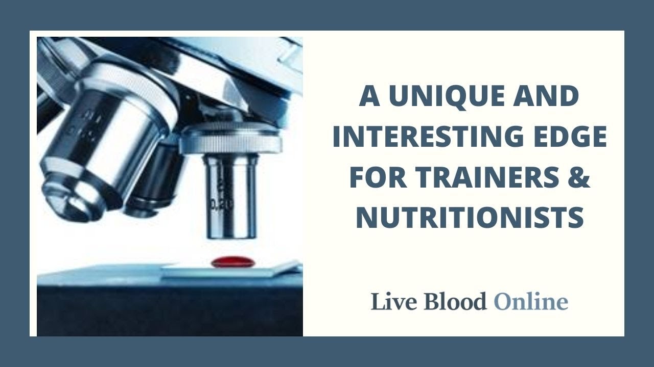 Live Blood Analysis Training Course - YouTube