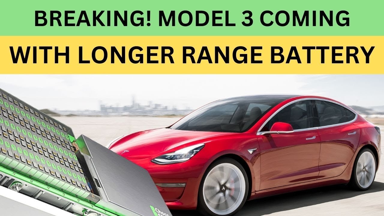 Tesla's New Model 3 Is Reportedly Coming With CATL's New Long Range ...