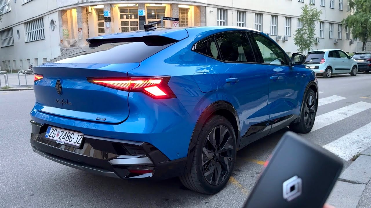 RENAULT RAFALE 2025 - EVENING POV test drive (AMAZING AMBIENT lights ...