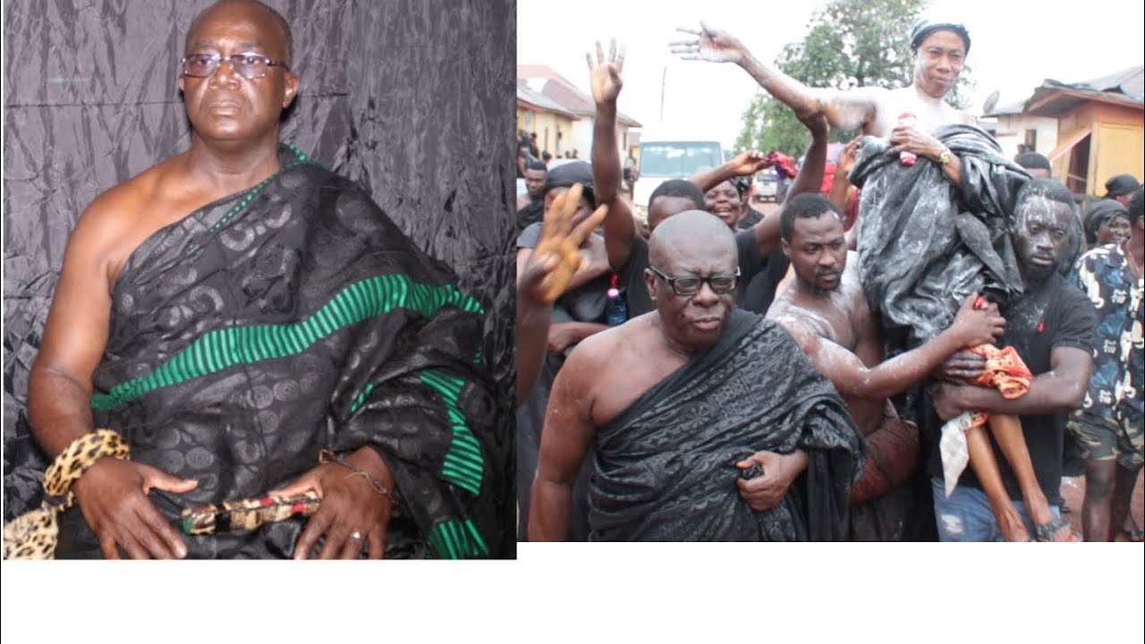 Amoaman Hene Enstool New Queen 👸🏻 Mother - YouTube