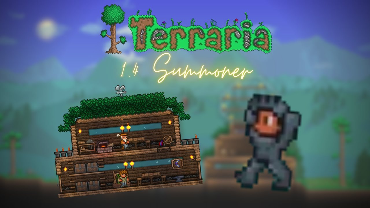 Building A Good House!! - Terraria Summoner Expert - Part 2 - YouTube