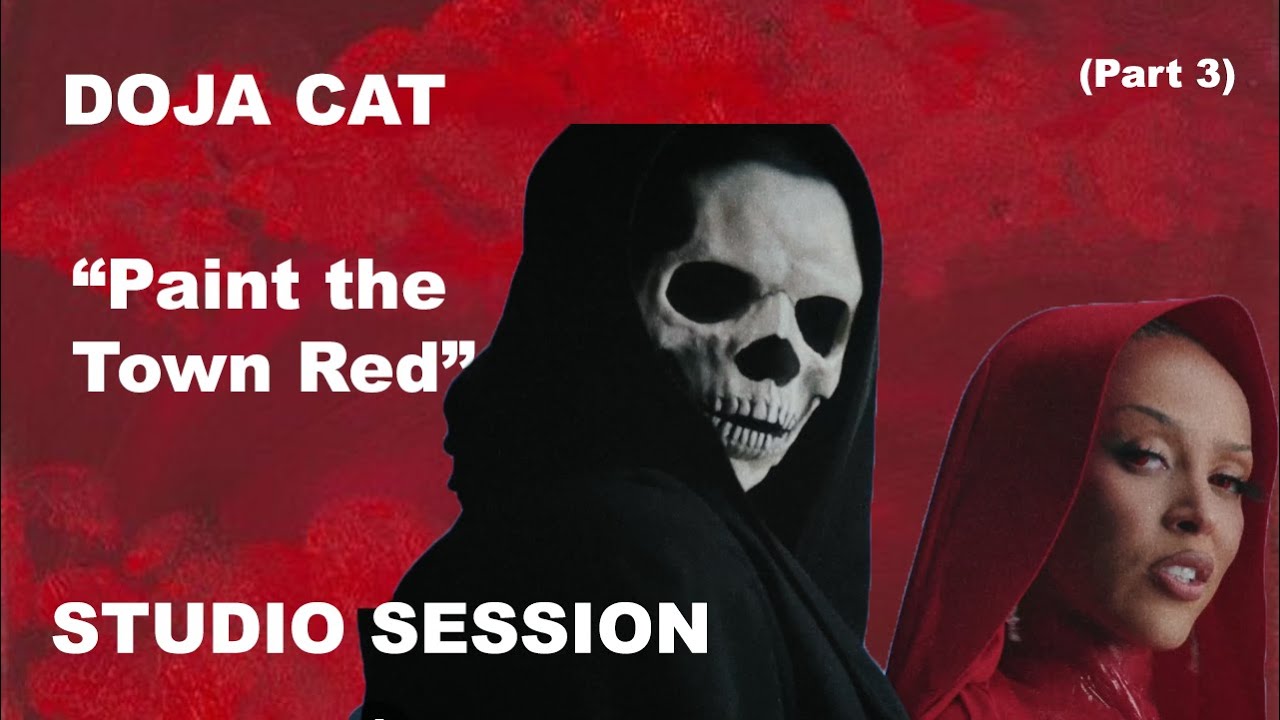 Doja Cat - "Paint the Town Red" Studio Session (Part 3) - YouTube