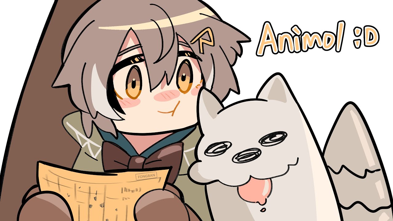 Animol 【Nanashi Mumei】【Hololive Animation】 - YouTube