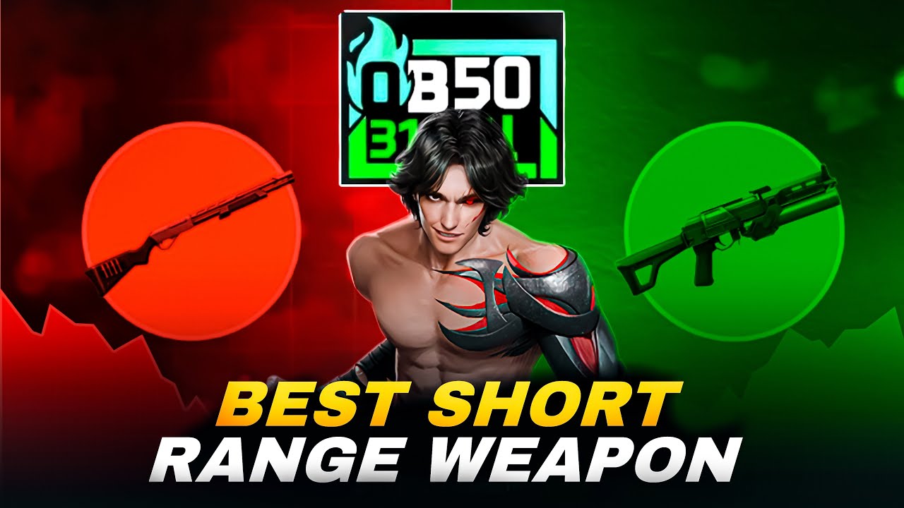 BEST SHORT RANGE GUNS FOR ESPORTS | AFTER OB50 UPDATE | META CHANGE ...