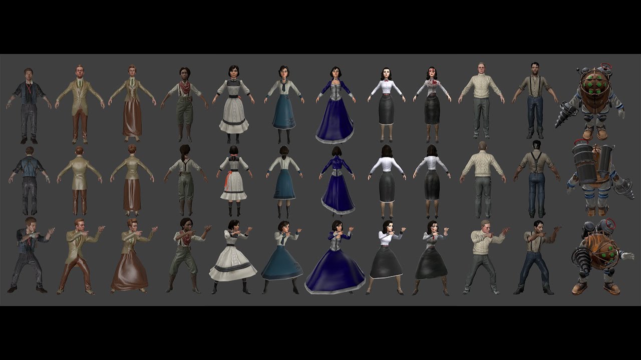 Bioshock Infinite Booker Concept Art