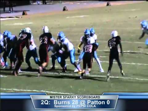 Cody Dorsey 25 yard FG vs Patton Panthers - 10/12/12 - YouTube