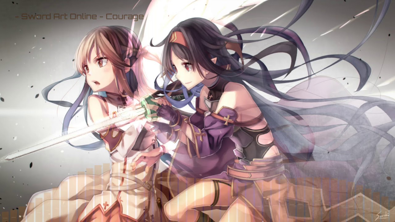 Nightcore - Sword Art Online - [[Courage OP 2]] - YouTube