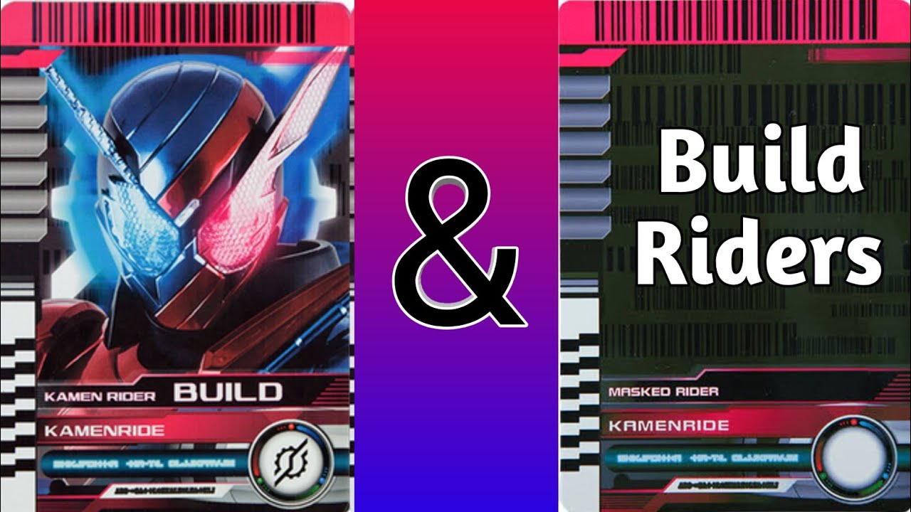 Fanmade Kamen Rider Decade Cards (Build Riders) - YouTube
