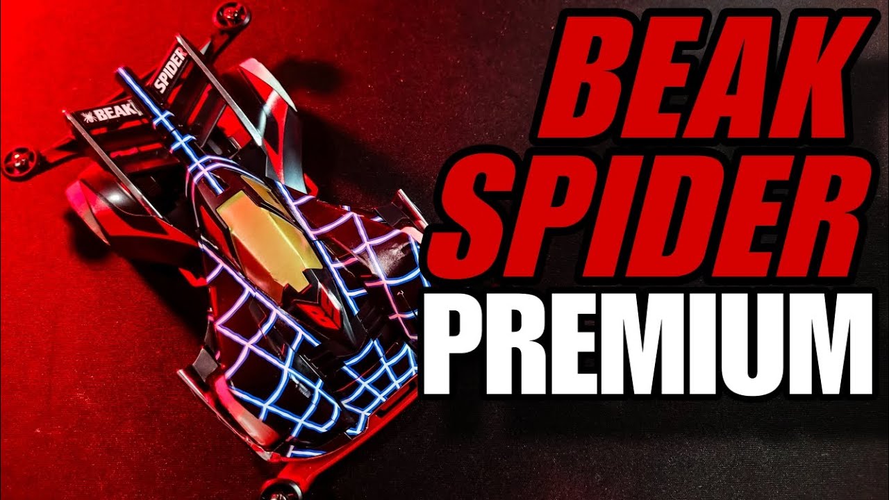 RAKIT BEAK SPIDER PREMIUM - SUPER 2 CHASSIS #tamiya #toys #mini4wd ...
