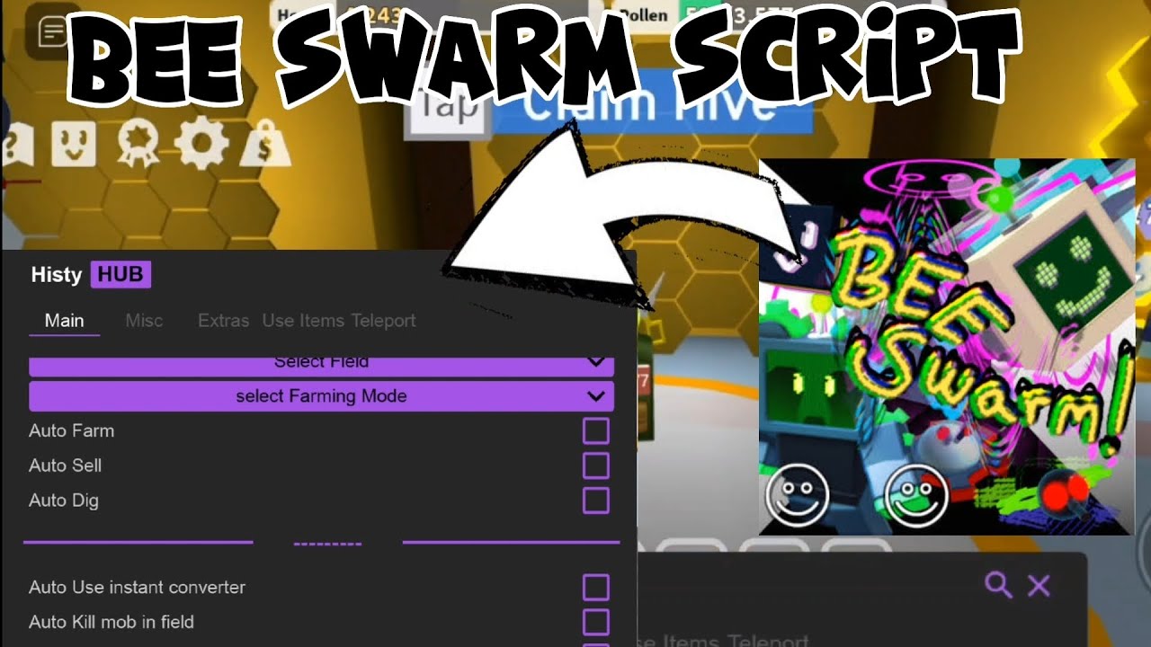 [BEST SCRIPT]-BEE SWARM new update keyless-system(works PC, mobile) 🐝😮 - YouTube