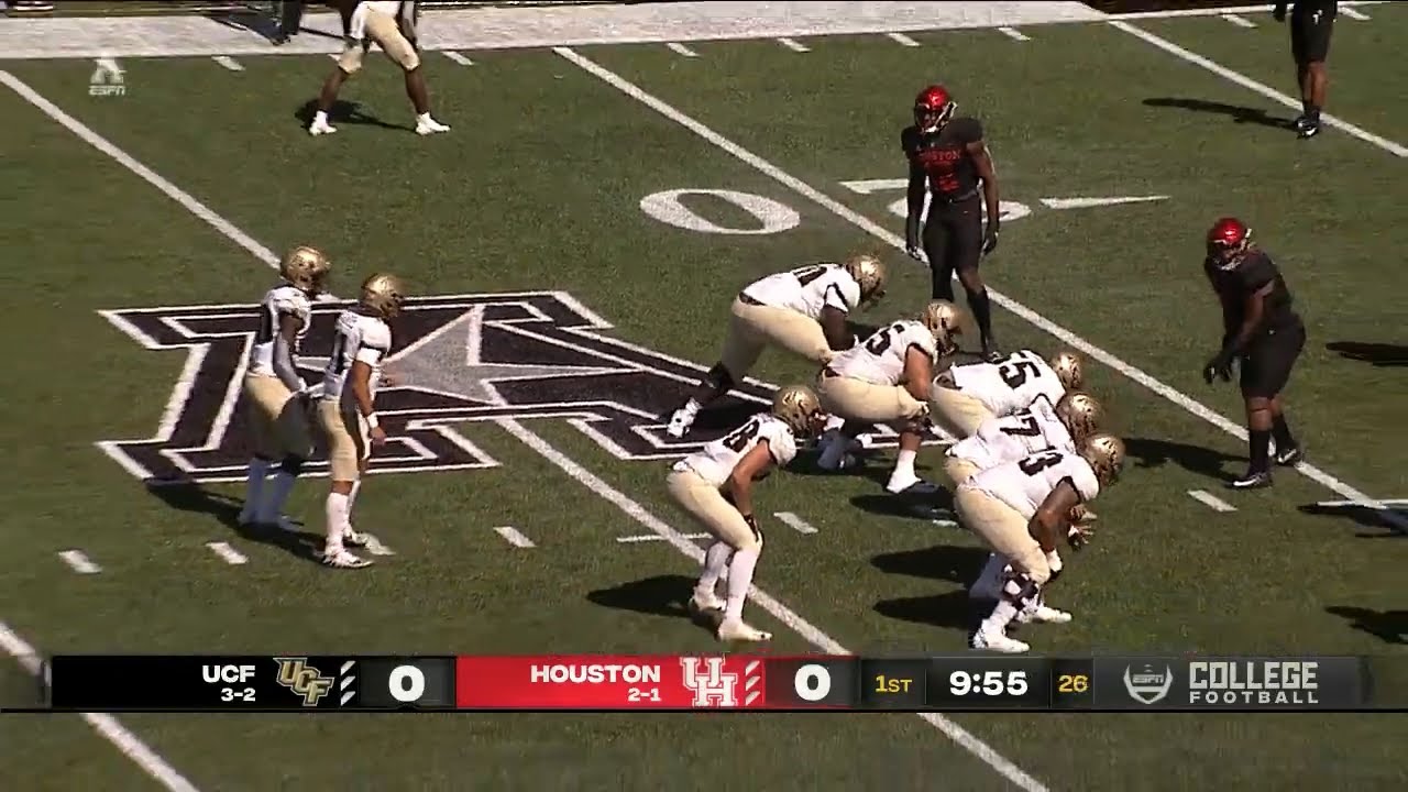 UCF Offensive Line vs Houston (2020) - YouTube
