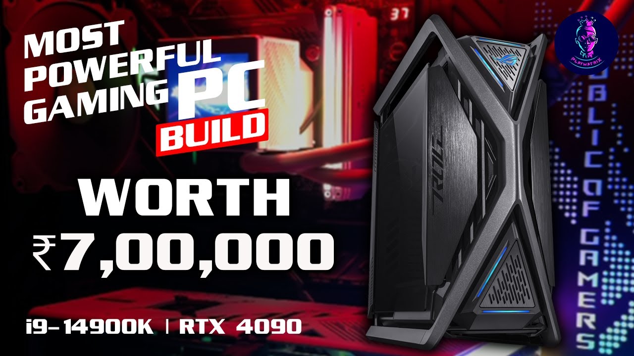 I Built Most Powerful Gaming PC *7Lakhs* 2024 Intel i9 14900k RTX 4090 ...