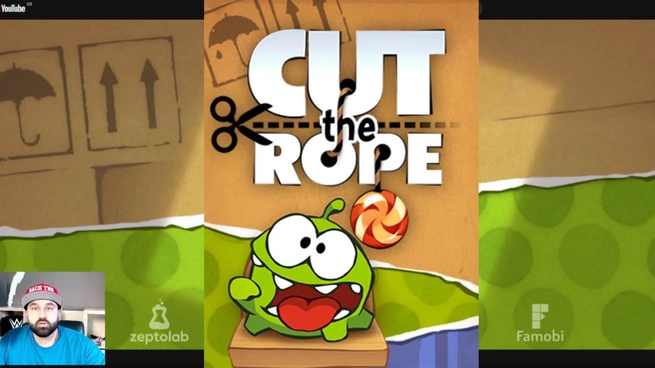 lets play cut the rope game YouTube playables - YouTube