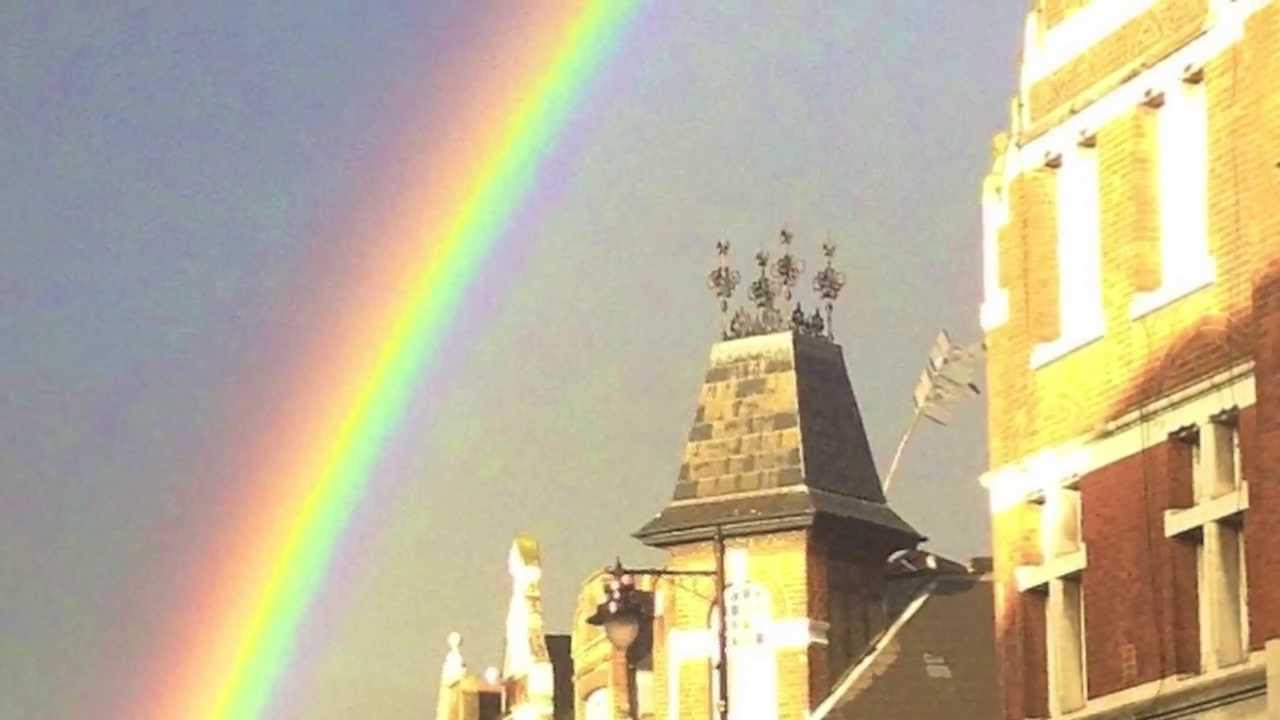 The Brightest Double Rainbow ever Seen ( North London) - YouTube