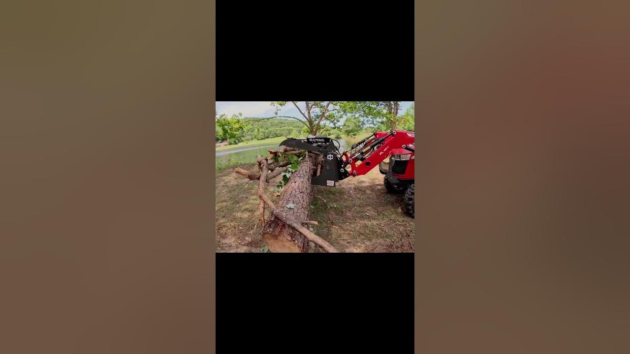 @John_Carbonaro using the IronCraft 60" Economy Root Grapple! - YouTube