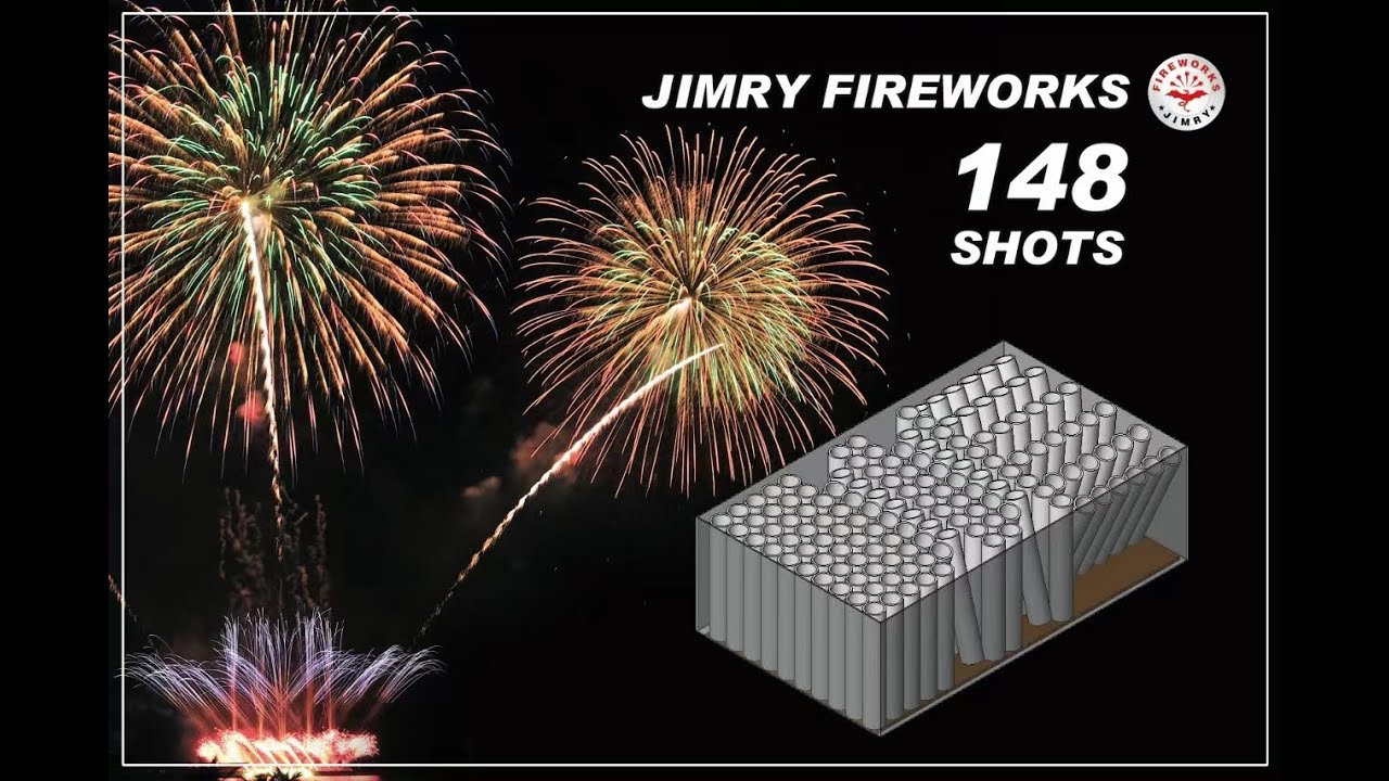 “Colorful Fireworks” 148sh 25mm Compound Cakes - YouTube