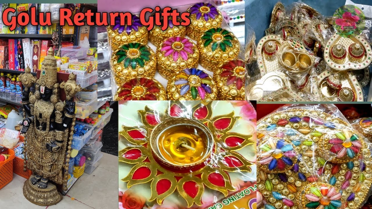 Navarathri Golu Return Gift Items | Return gift with price | Sri vijaya ...
