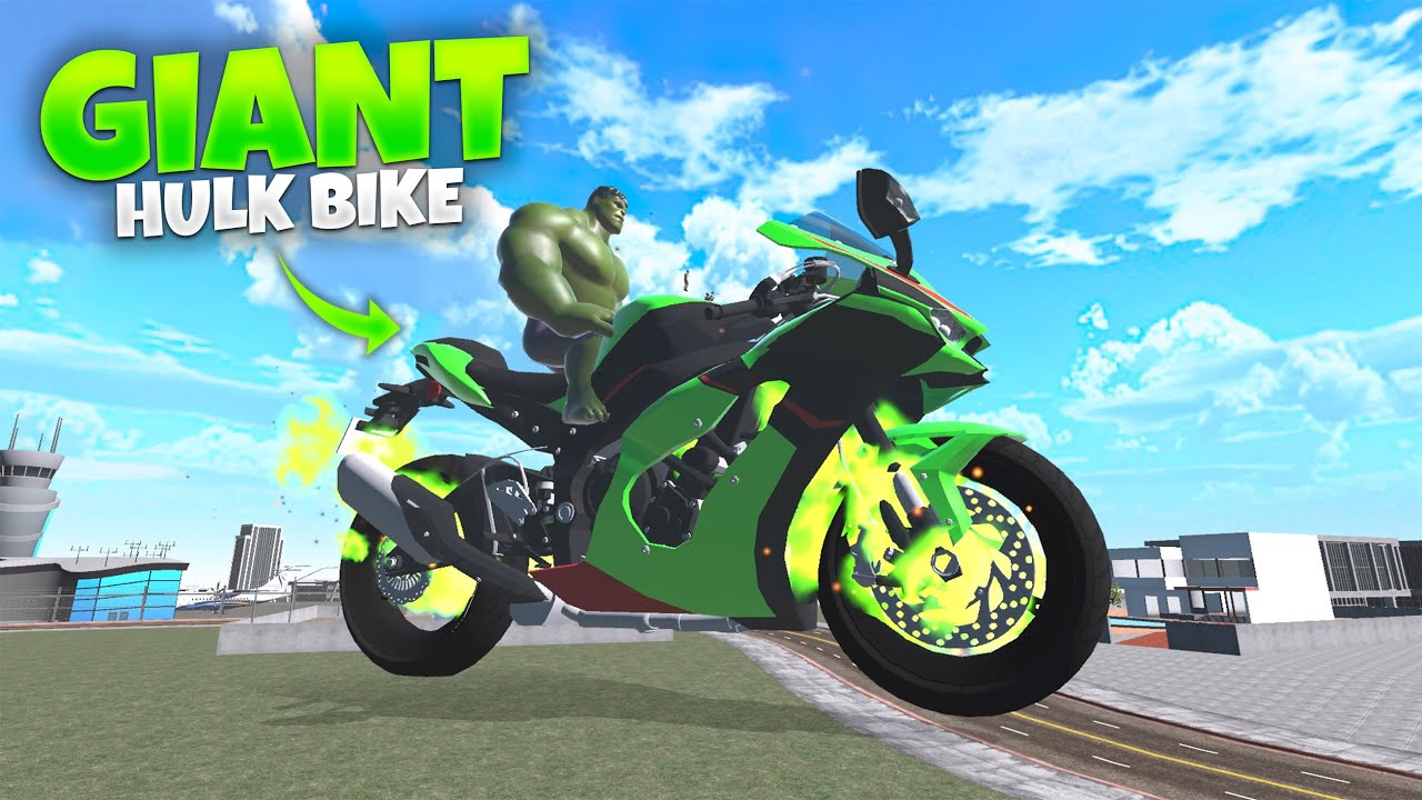 Franklin Found Giant Hulk Bike in Indian Bike Driving 3D - YouTube