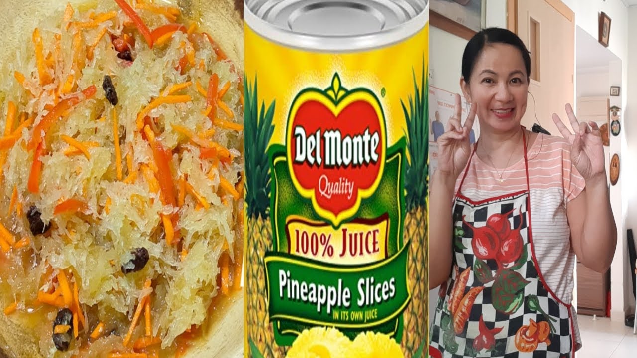 PAPAYA ATSARA NA MAY PINYA RECIPE / EXTRA INCOME - YouTube