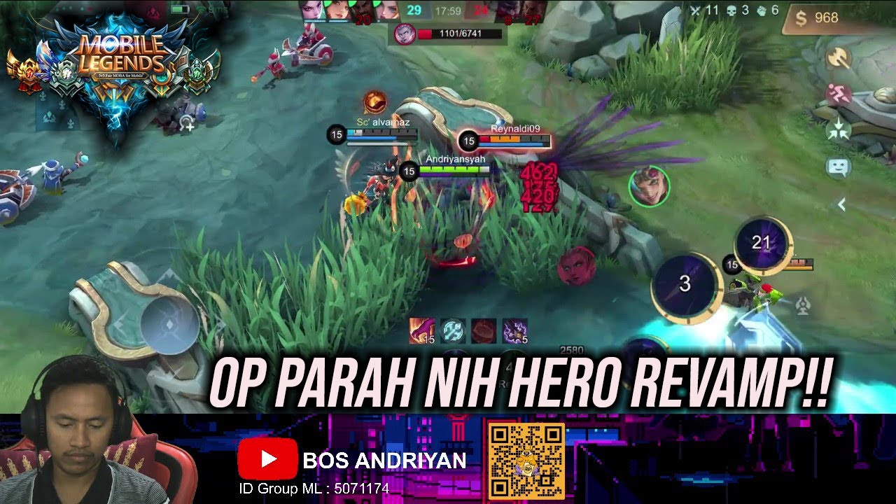 HERO POWER KITA DI REVAMP - MOBILE LEGENDS - YouTube