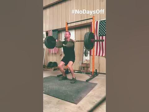 Front Squat & Strict Press Technique/Strength Training #NoDaysOff - YouTube
