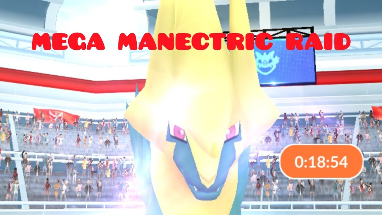Pokemon GO Mega Manectric Raid - YouTube