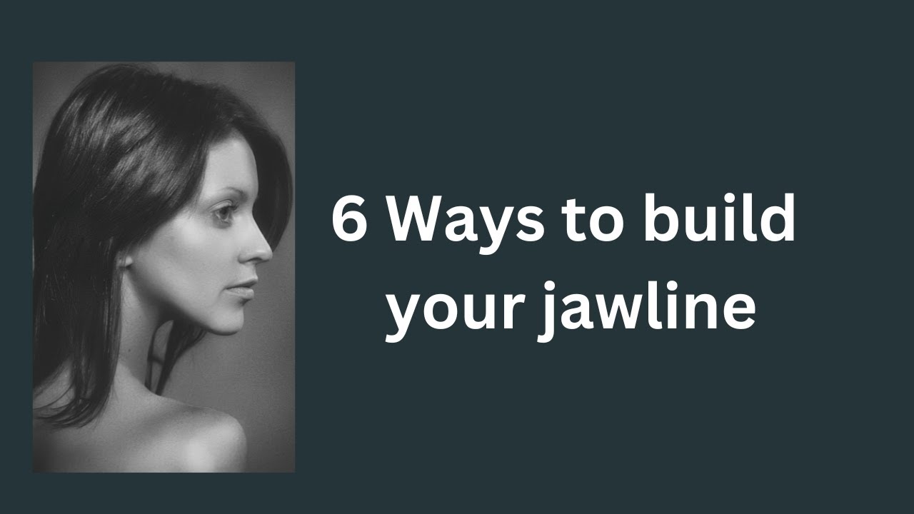 6 Easy Tips for a More Defined Jawline! - YouTube