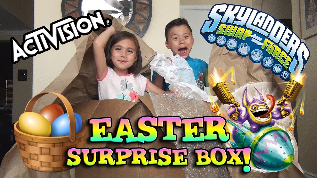 Skylanders Swap Force EASTER SURPRISE BOX! - YouTube
