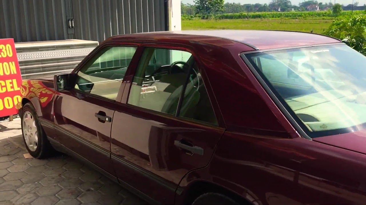 Mercy Boxer w124 300E 1988 - YouTube