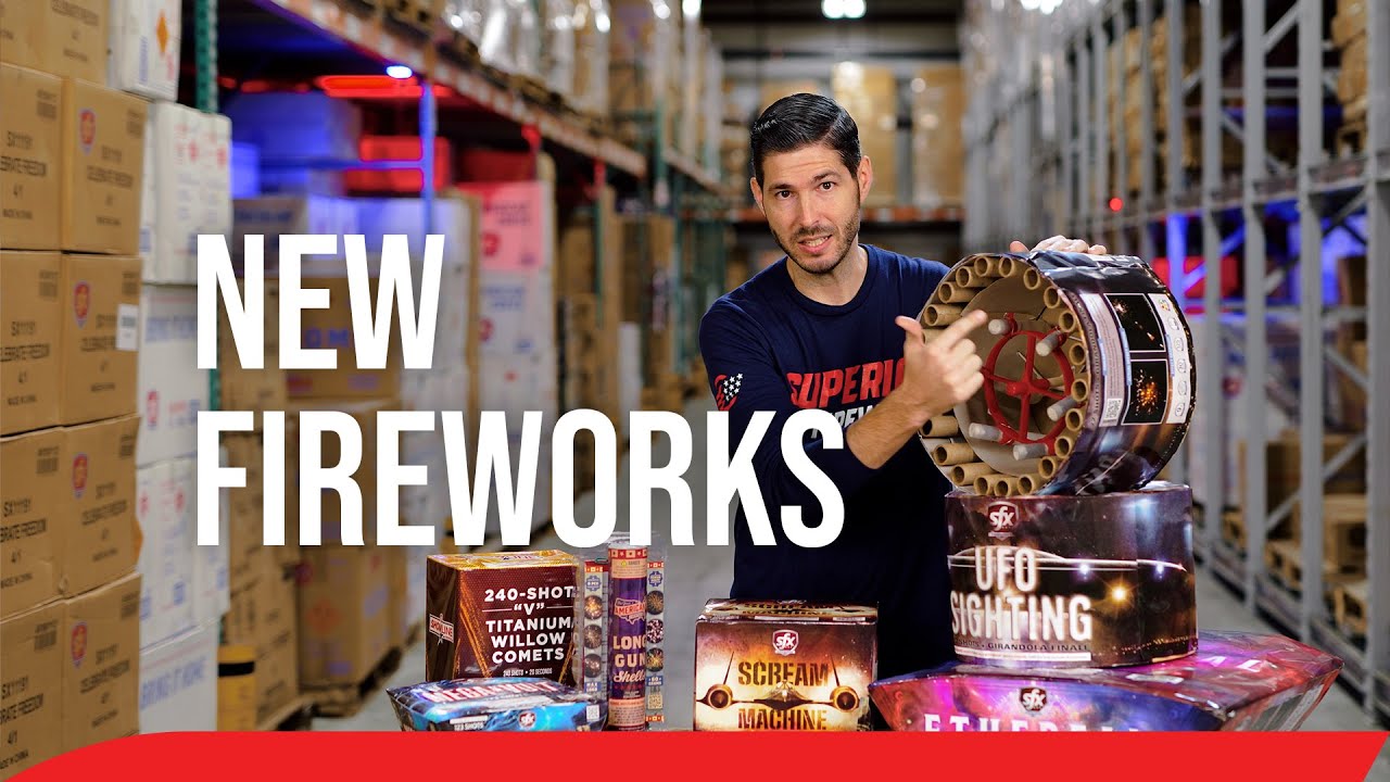 Final New Fireworks for 2023 at Superior Fireworks - YouTube