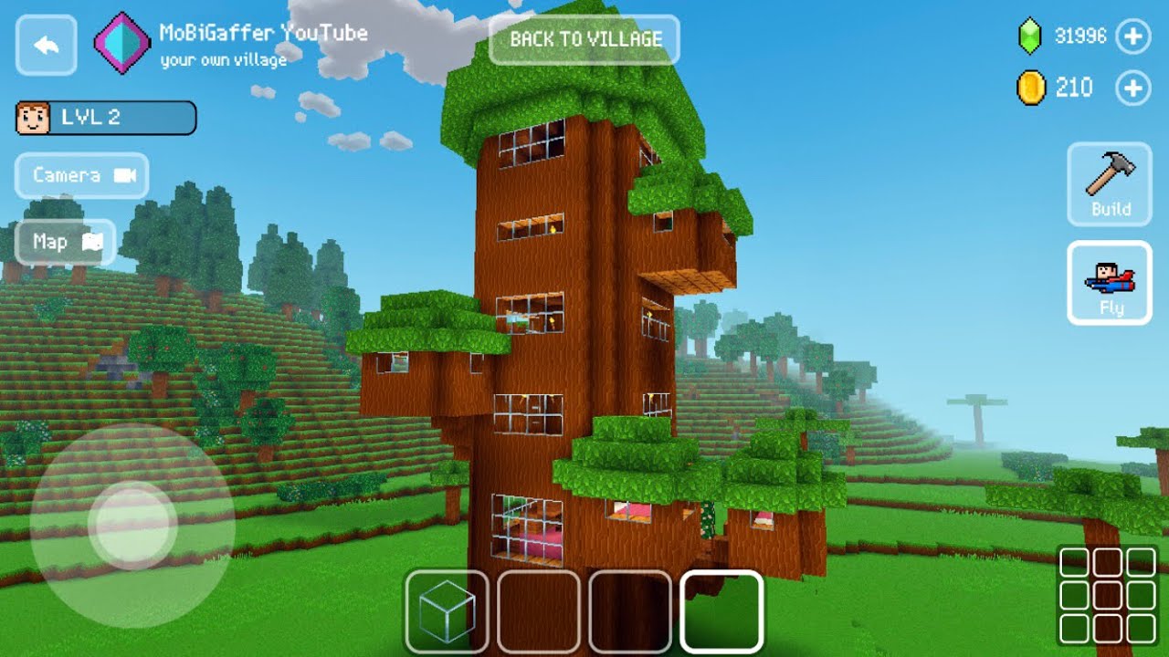 Block Craft 3D: Crafting Game #3199 | Tree 🌳 Hotel 🏨 - YouTube