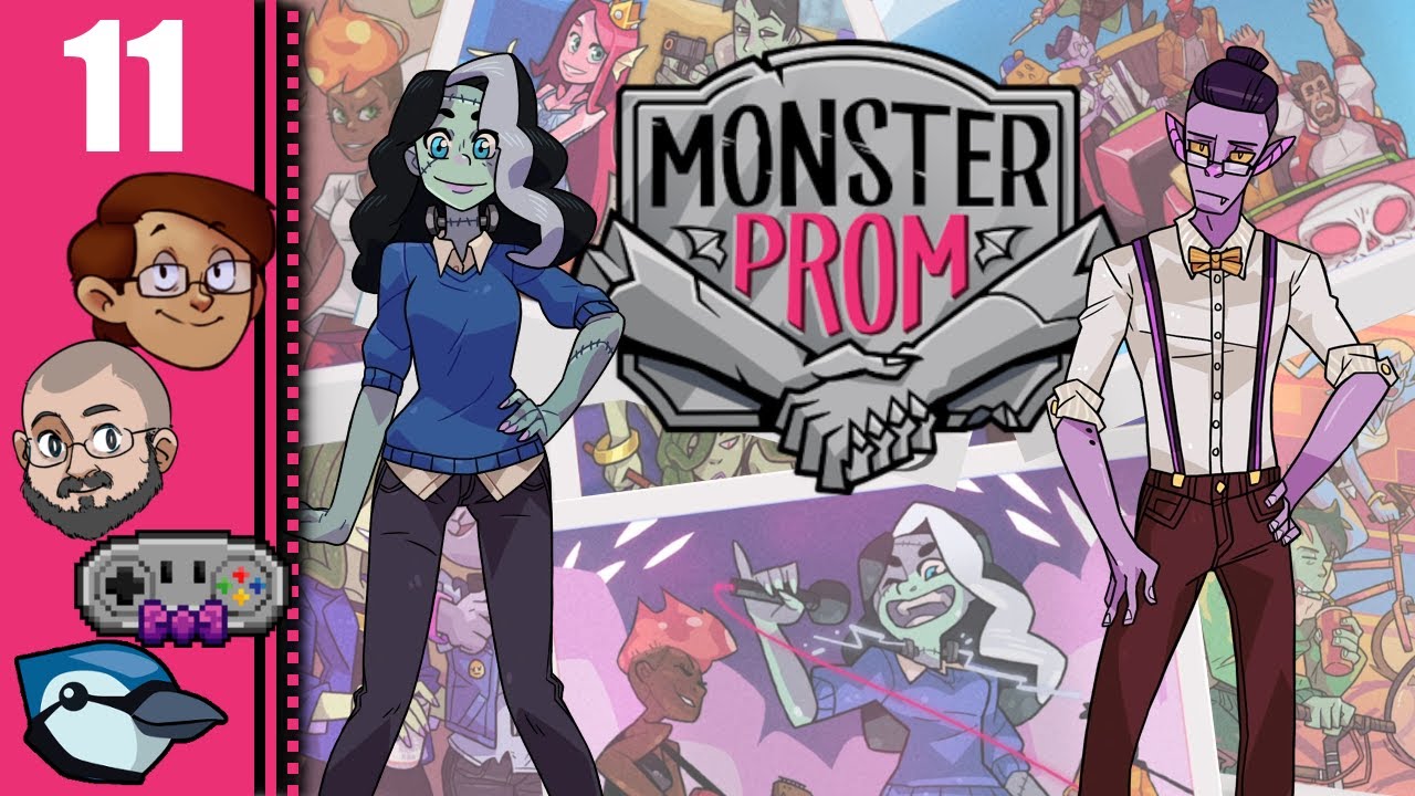 Let's Play Monster Prom Multiplayer Part 11 - Interdimensional Bachelor ...