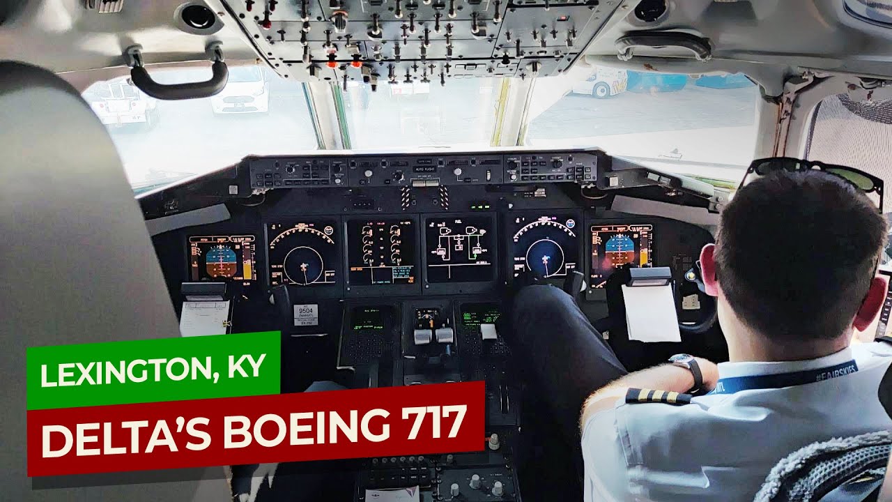 Delta Airlines 777 Cockpit