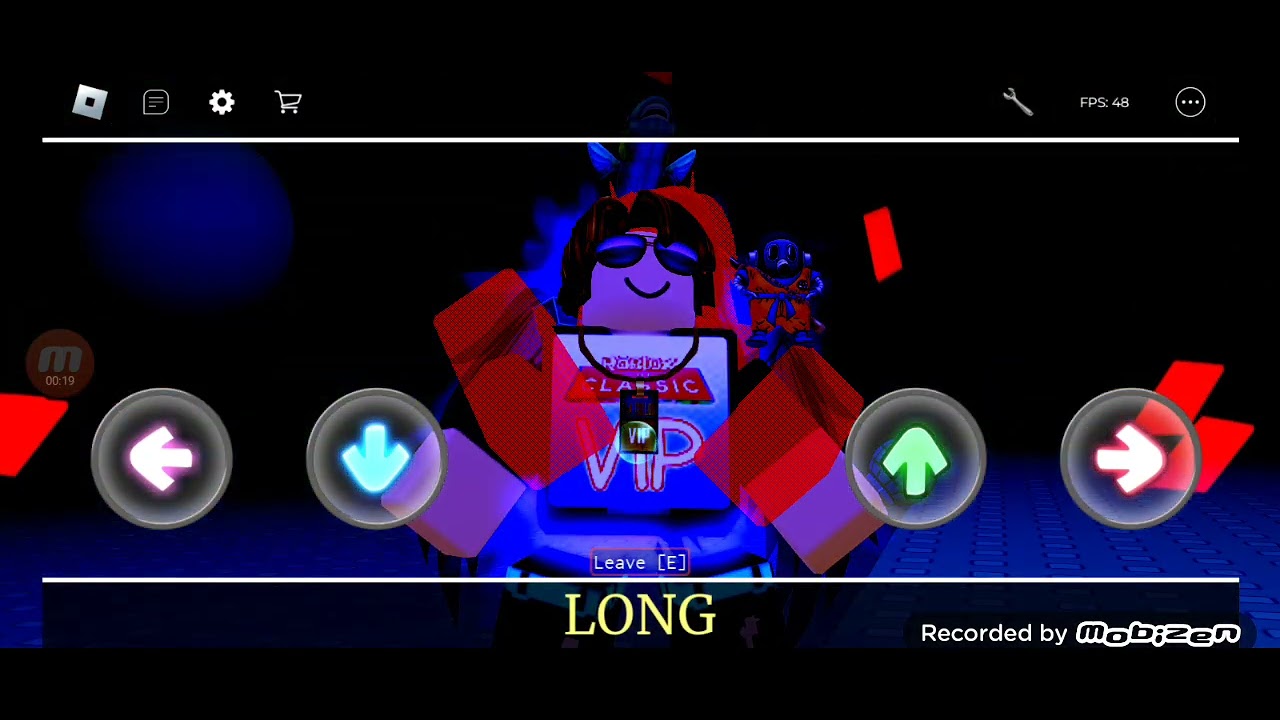 la animación del fnf | untitled fnf yourself roblox - YouTube