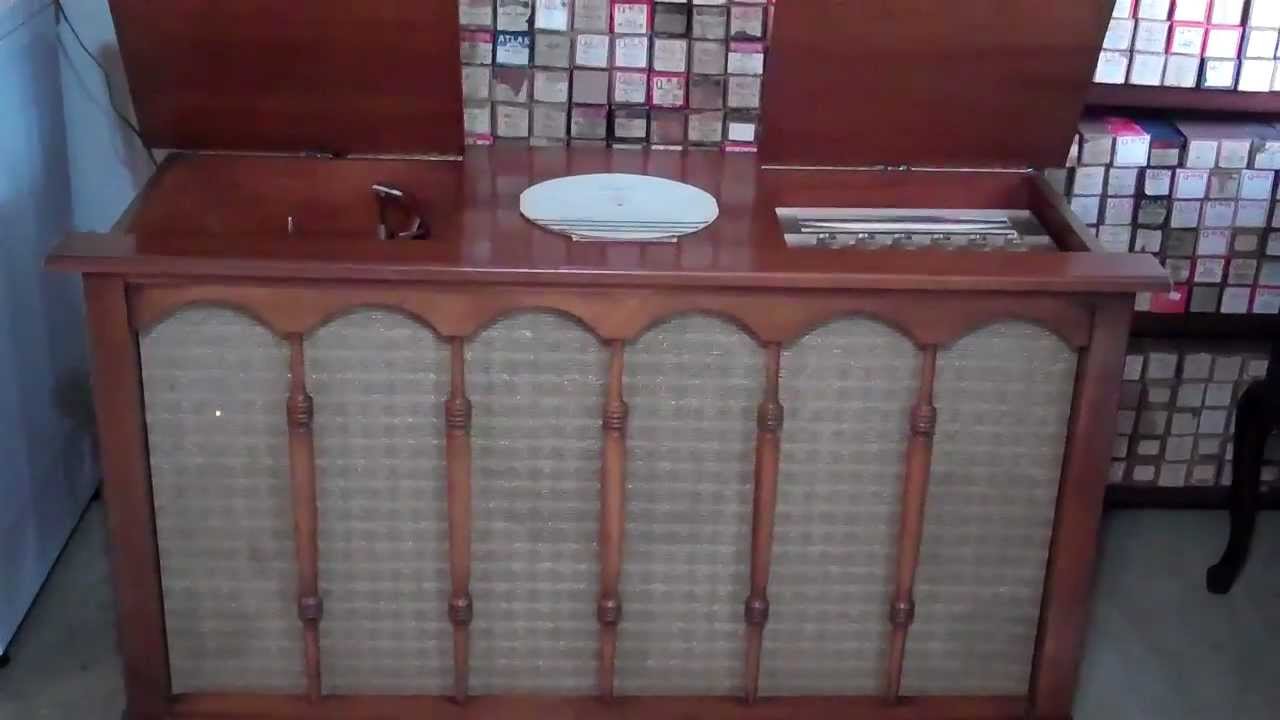 My 1961 Motorola High Fidelity Stereo, Restored. Playing A 10" Motorola ...