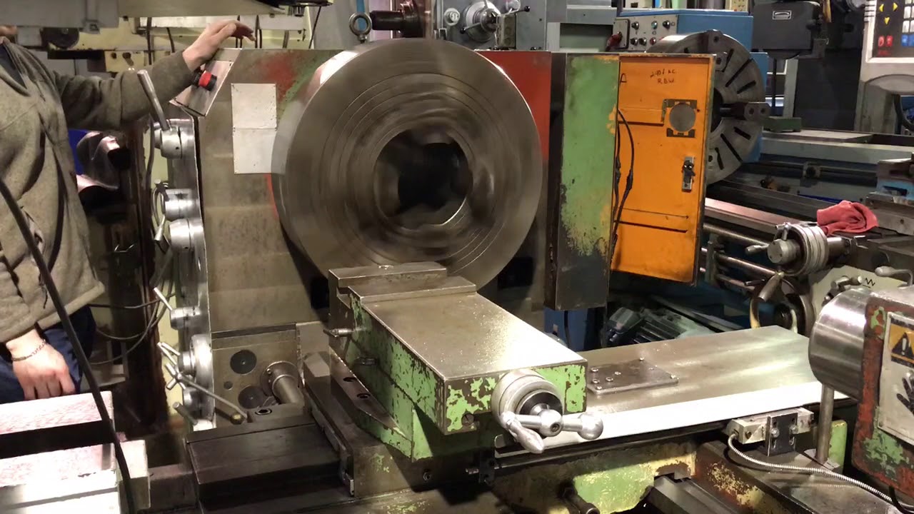 29” x 80” cc KINGSTON Hollow Spindle Lathe 9” Hole - YouTube