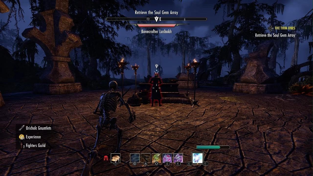 The Elder Scrolls Online_Dark Elf - Shadowfen 4th Skyshard - YouTube