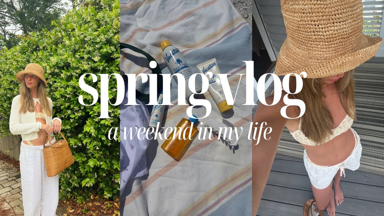 spring weekend vlog: hozier concert and a hungover beach day - YouTube