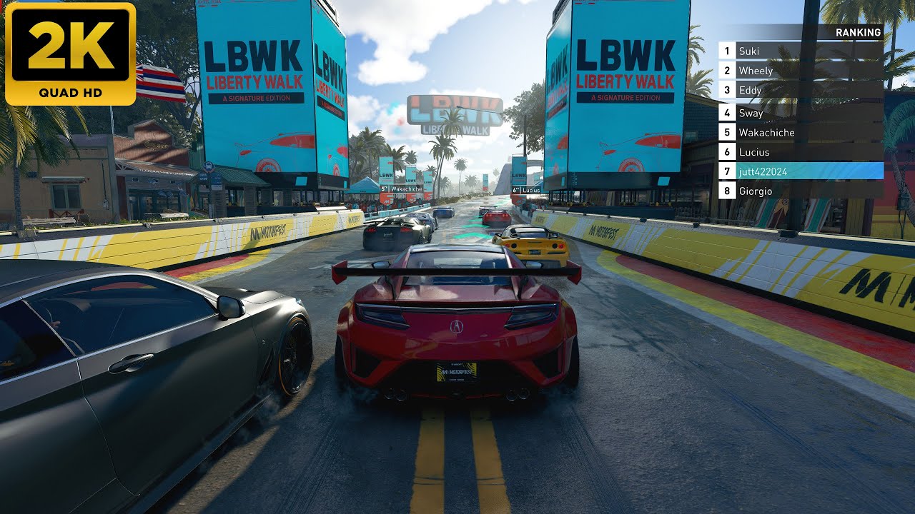 Acura NSX Sport Car Racing | Car Racing Game | 2k1440p 60FPS pc ...