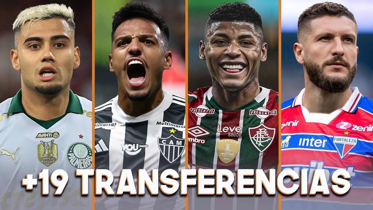 MERCADO DA BOLA 2025 | +19 TRANSFERÊNCIAS E ESPECULAÇÕES DO MERCADO DA ...