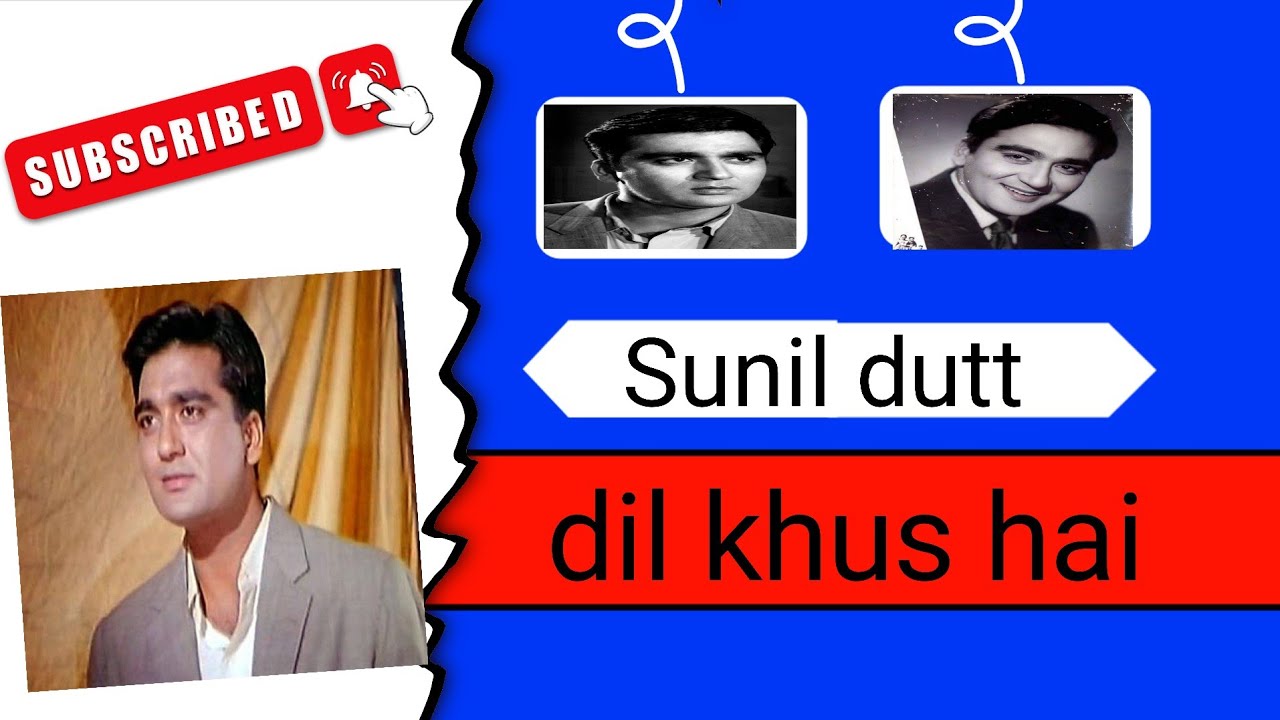 Dil khush hai /dil khush hai old song Mo.Rafi shab. Shiv.mugican.1212 ...