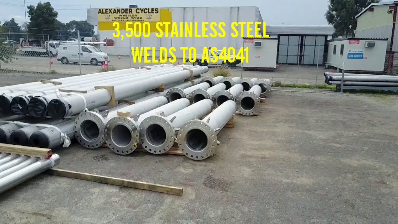 ATD Welding Services 2017 Piping Contract - YouTube