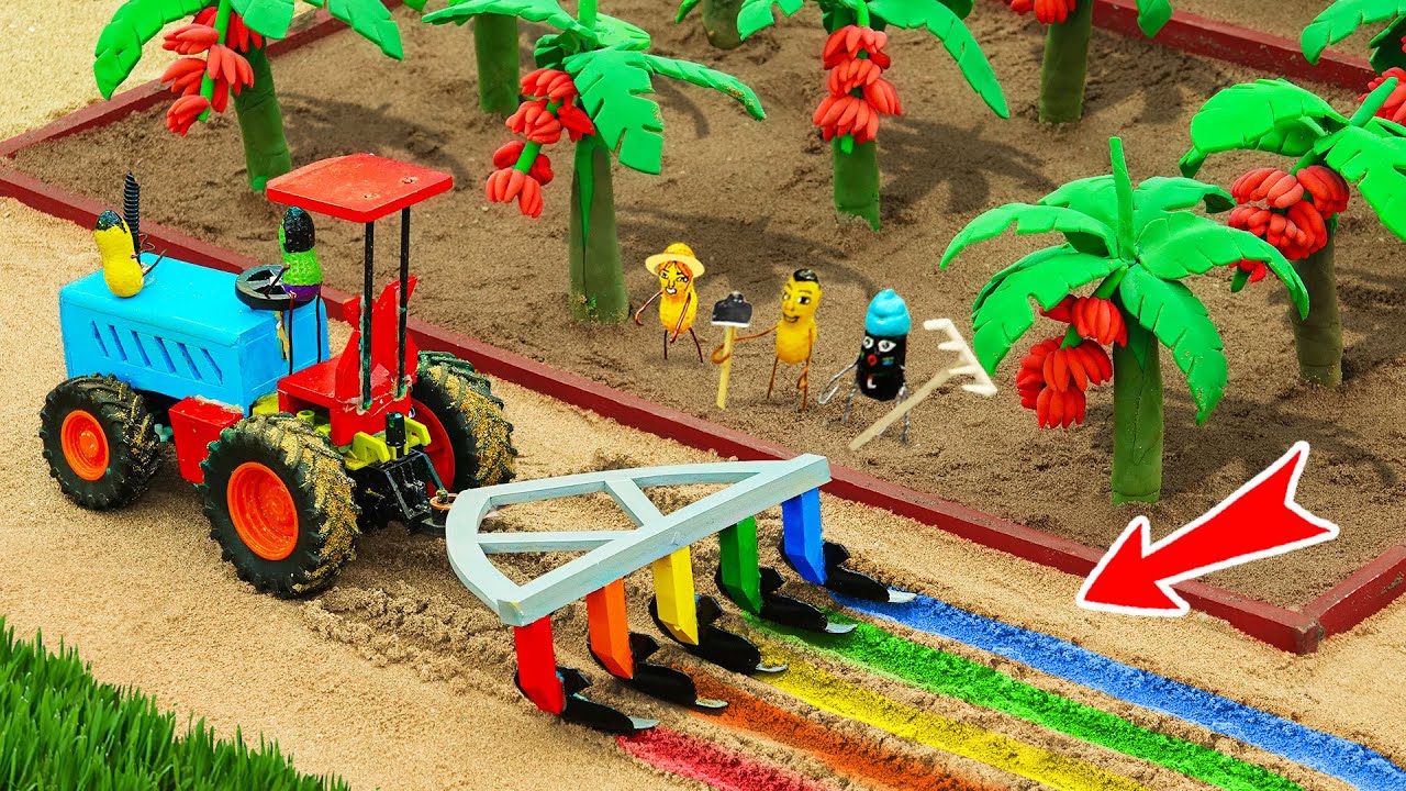 Diy tractor making mini Seed Separator Machine | diy Sickle Plowing ...
