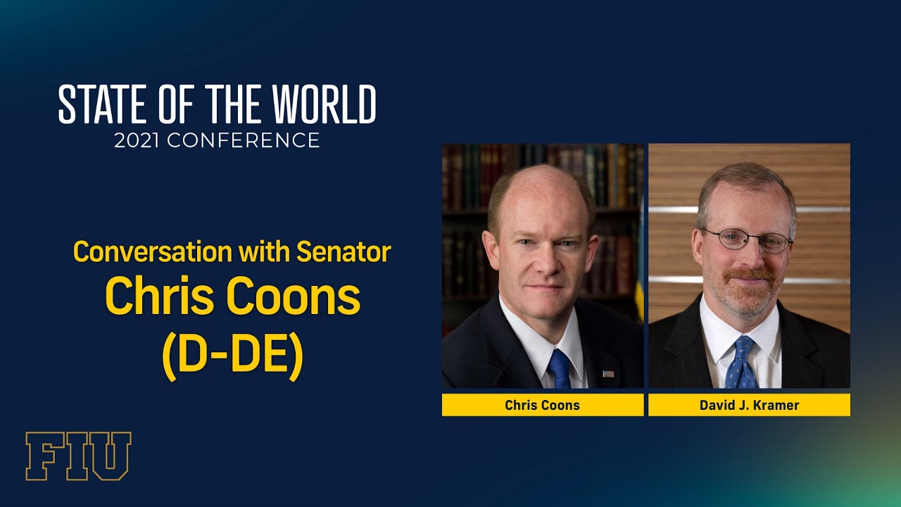 Conversation with Senator Chris Coons (D-DE) - YouTube