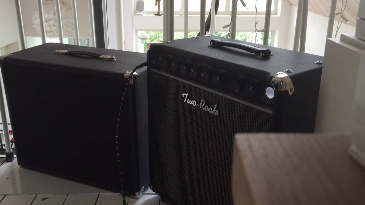 Two Rock Crystal + two rock 12" speaker - YouTube