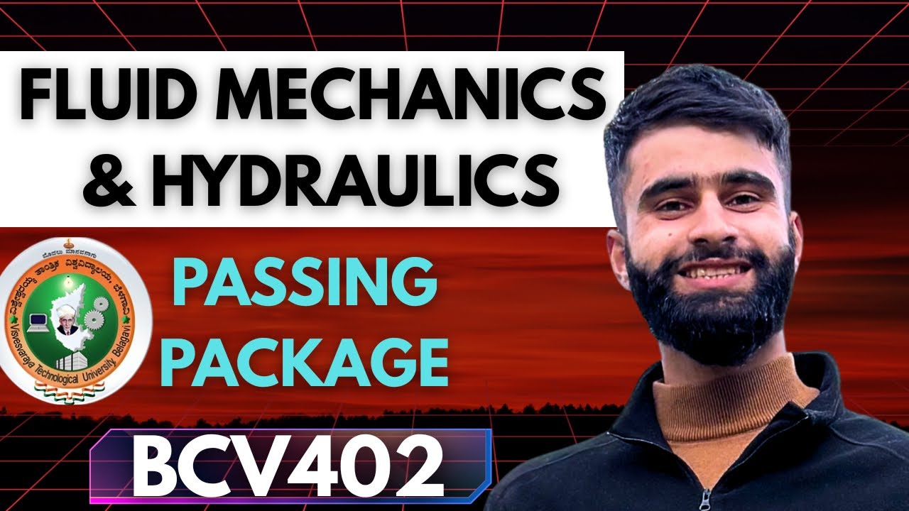 BCV402 Vtu Important Questions | Fluid Mechanics And Hydraulics - YouTube