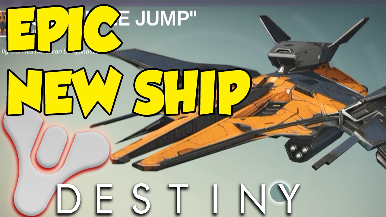 Destiny - EPIC NEW SHIP - "Gloriole Jump" - Legendary Ship Vanguard ROC ...