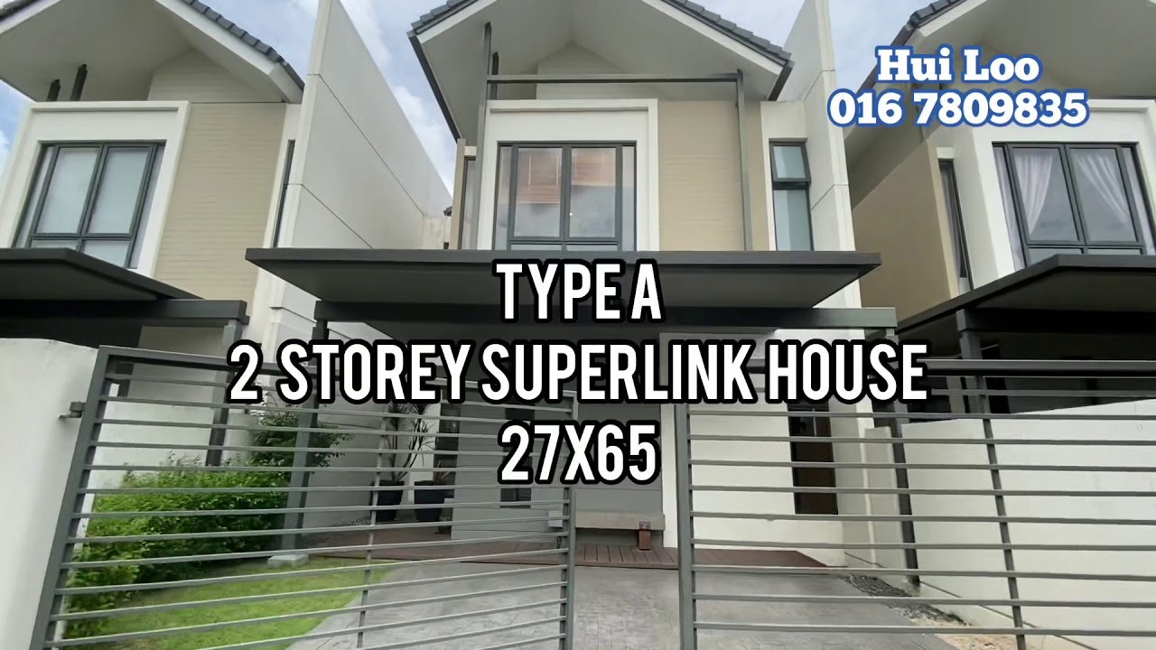 【2 Storey Super Link House】10 mins to arrived Sg Tuas Link - YouTube