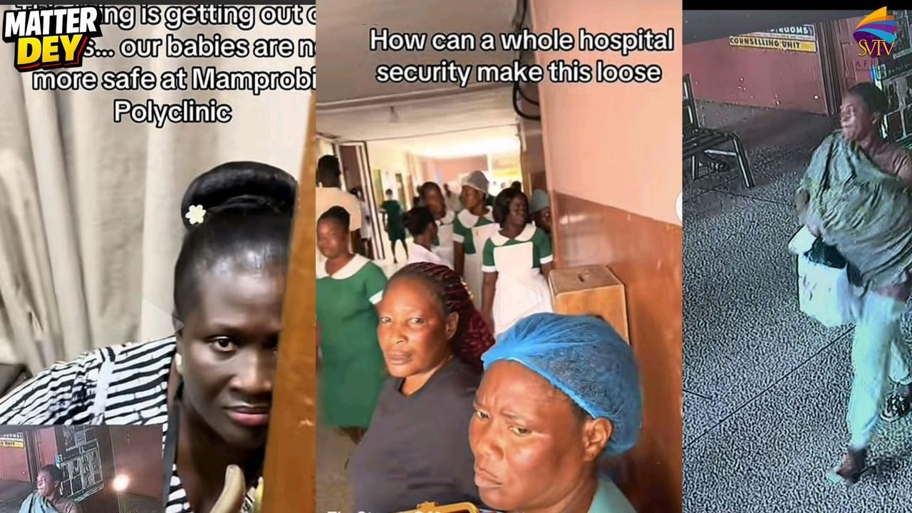 Suspect Baby Thíèf At Mamprobi Hospital Repørtedly Arrested - YouTube